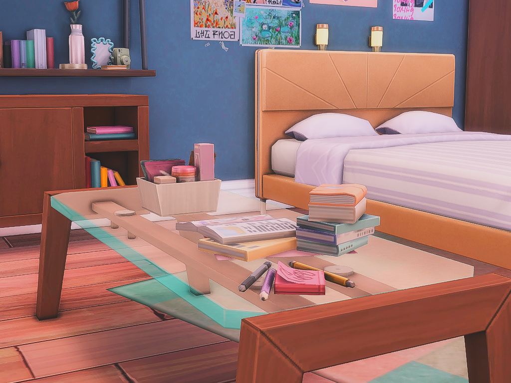 Modern bedroom *NO CC* - The Sims 4 Rooms / Lots - CurseForge