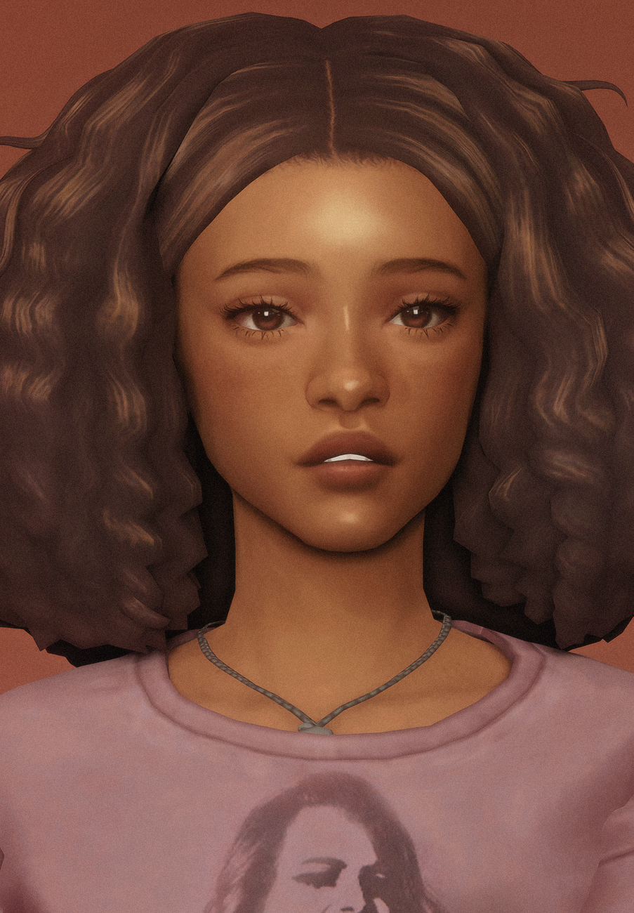 Sarah Hair - The Sims 4 Create a Sim - CurseForge