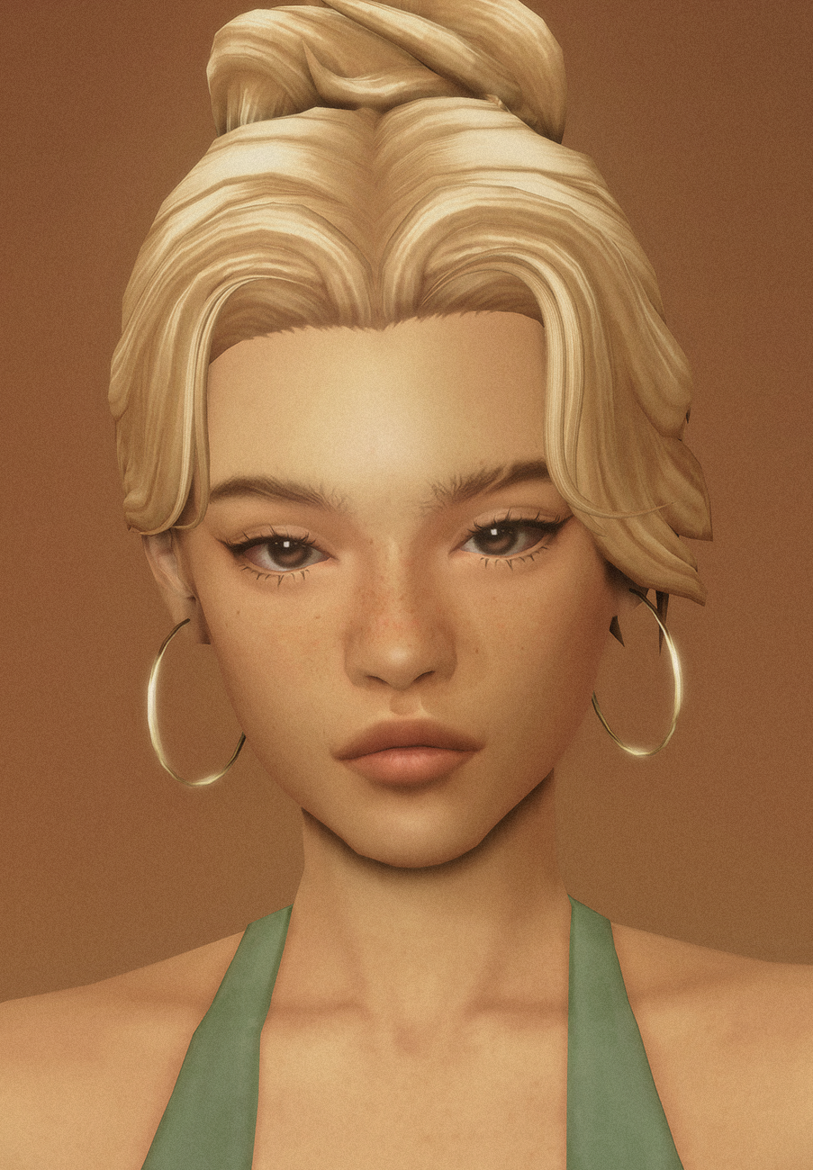 Flowers Bun - Gallery - The Sims 4 Create a Sim - CurseForge