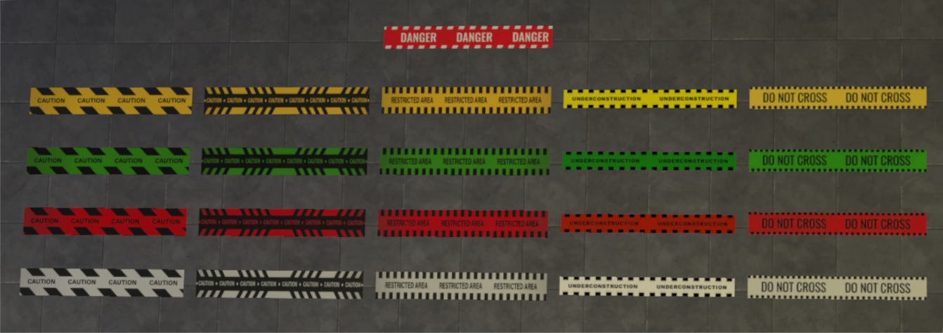 Caution hazard tape - The Sims 4 Build / Buy - CurseForge
