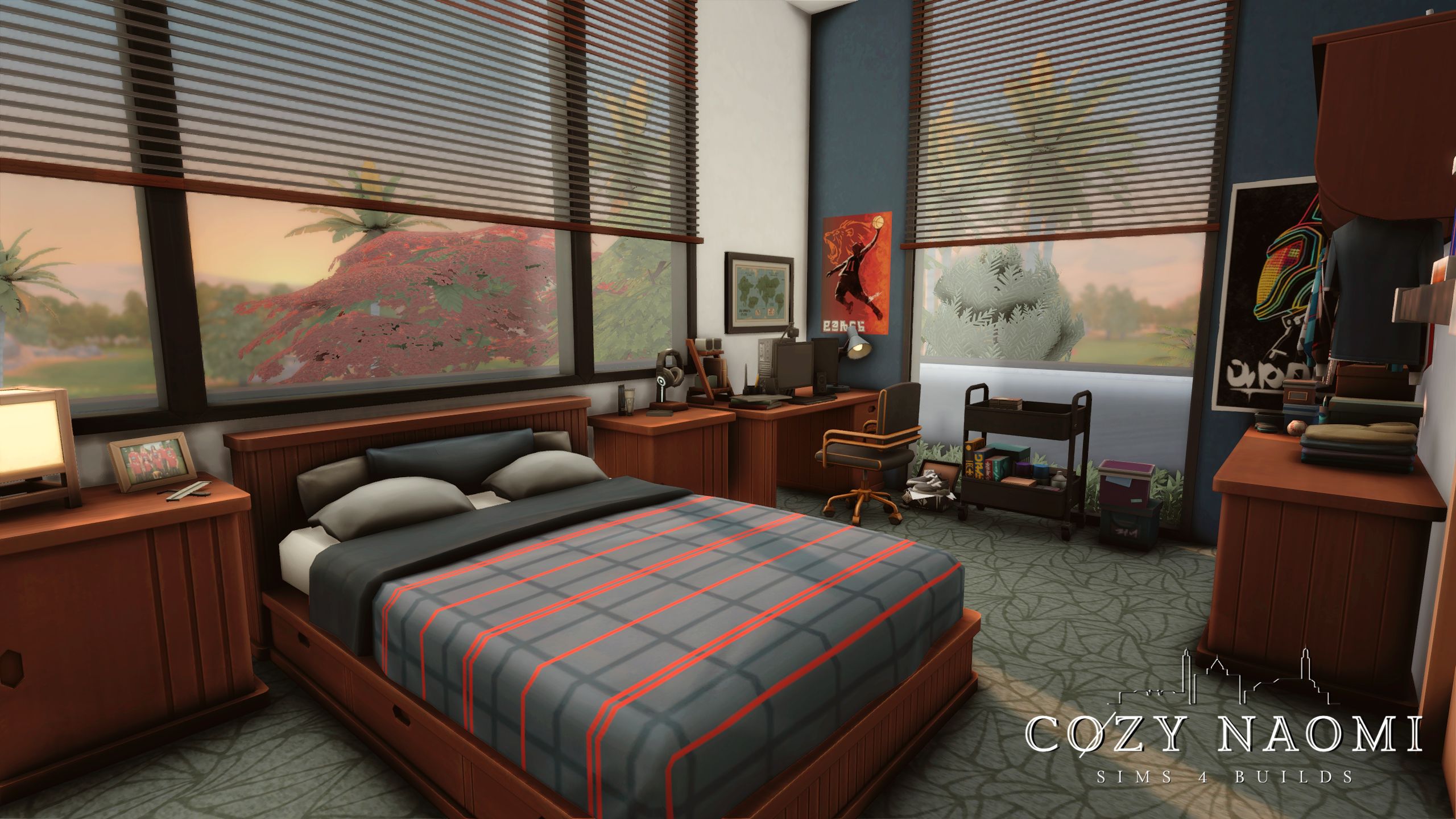 Sims 4 Modern Houses 5 Bed 5 Bedroom Apartment Plan ID 504