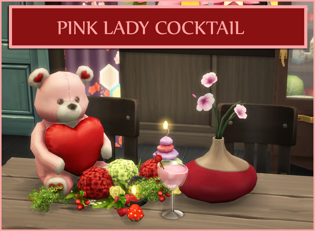 Pink Lady Cocktail - The Sims 4 Mods - CurseForge