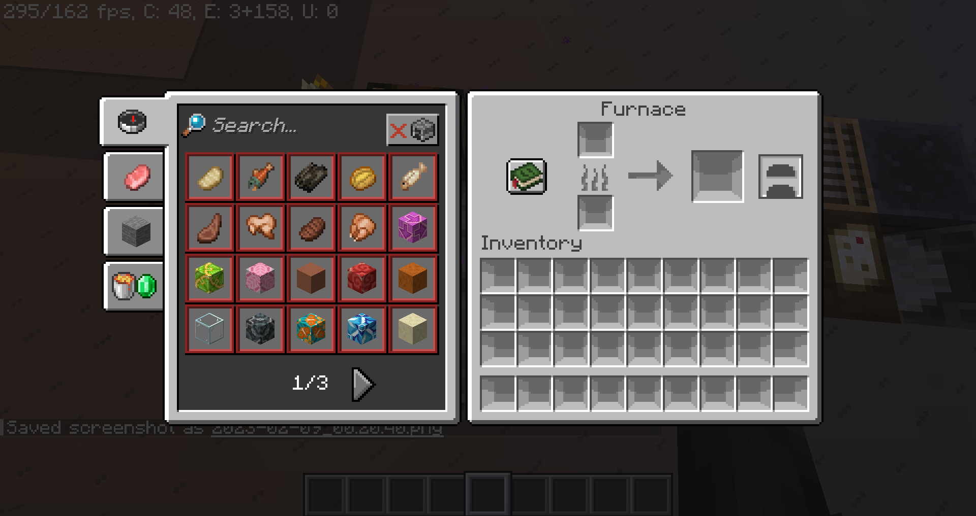 Shelves GUI Screenshots - Resource Packs - Minecraft