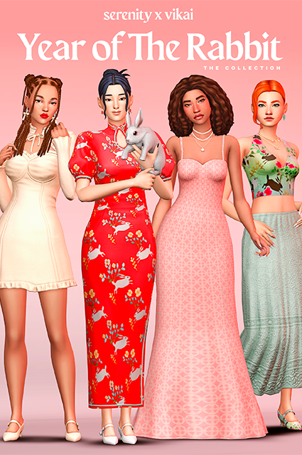 Year Of The Rabbit Collection - The Sims 4 Create a Sim - CurseForge