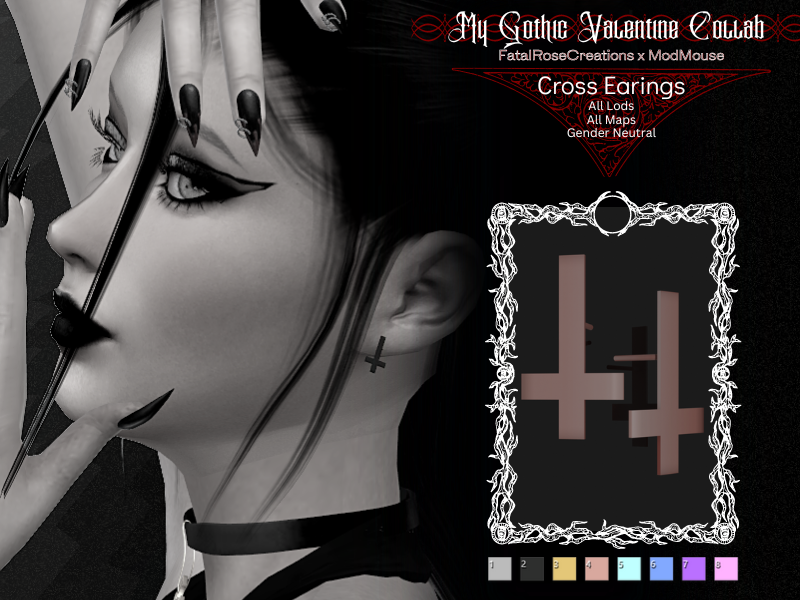 Fatal Rose Creations My Gothic Valentine Collab Pack - Gallery - The ...