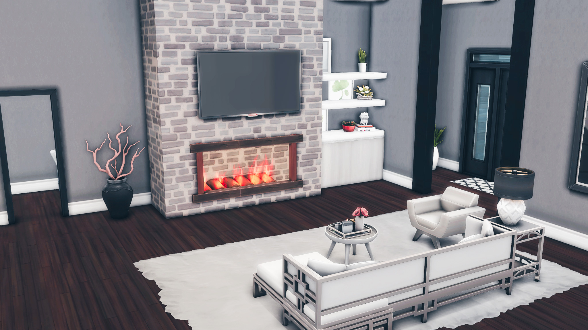 Modern Famhouse - The Sims 4 Rooms / Lots - CurseForge