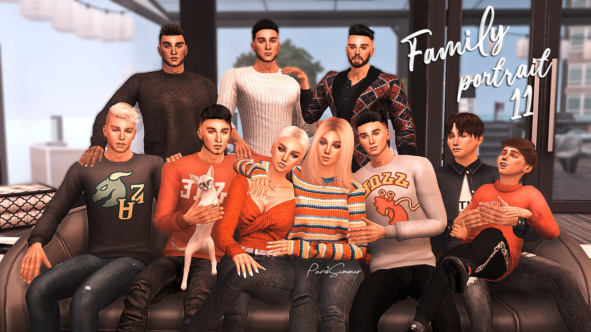 (ParisSimmer) - Family Portrait 11 - Gallery - The Sims 4 Mods - CurseForge
