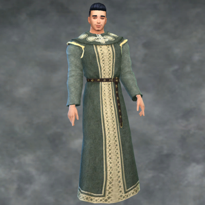 TSM Aristocrat Long Tunic Sword or No Sword - The Sims 4 Create a Sim ...