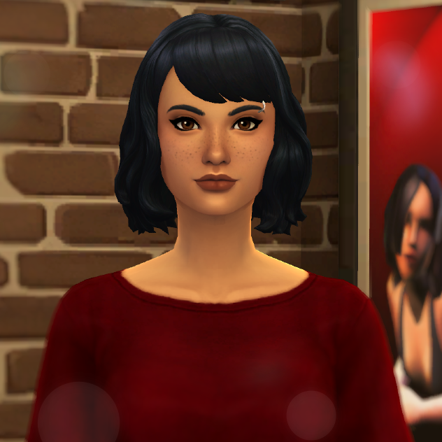 Fluffy Bob with Bangs - The Sims 4 Create a Sim - CurseForge