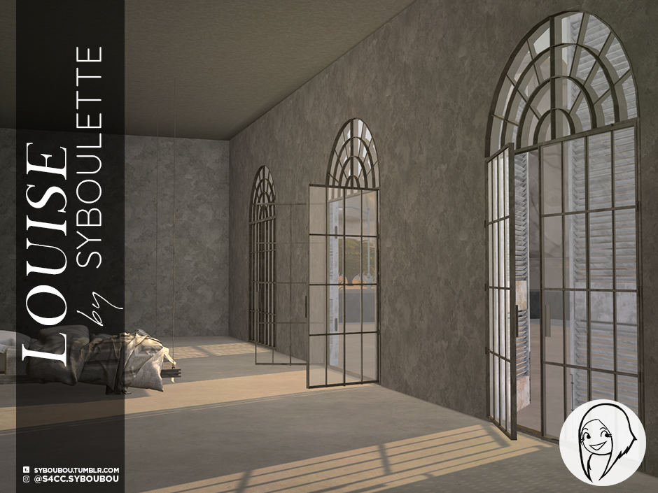 Louise windows & doors set (2020) - Gallery - The Sims 4 Build / Buy - CurseForge