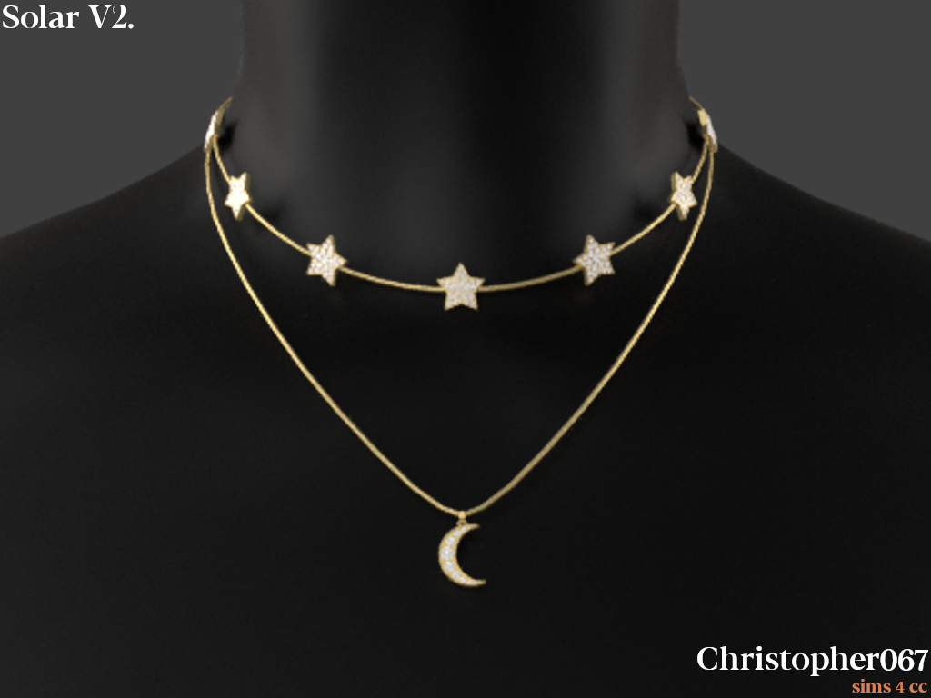 Solar Necklace Version 2 - The Sims 4 Create a Sim - CurseForge
