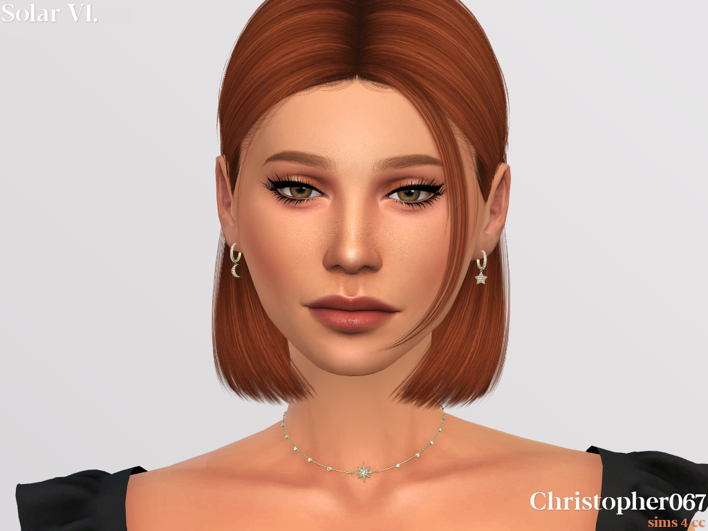 Solar Earrings Version 1 - The Sims 4 Create a Sim - CurseForge