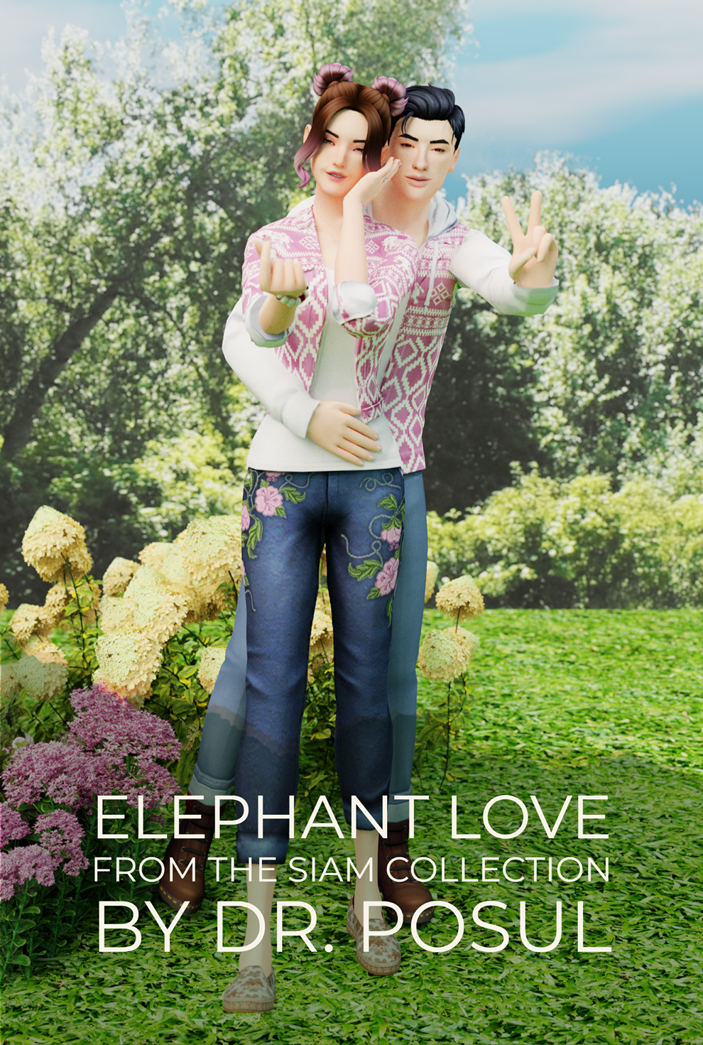 Siam Collection: Elephant Love - The Sims 4 Create a Sim - CurseForge