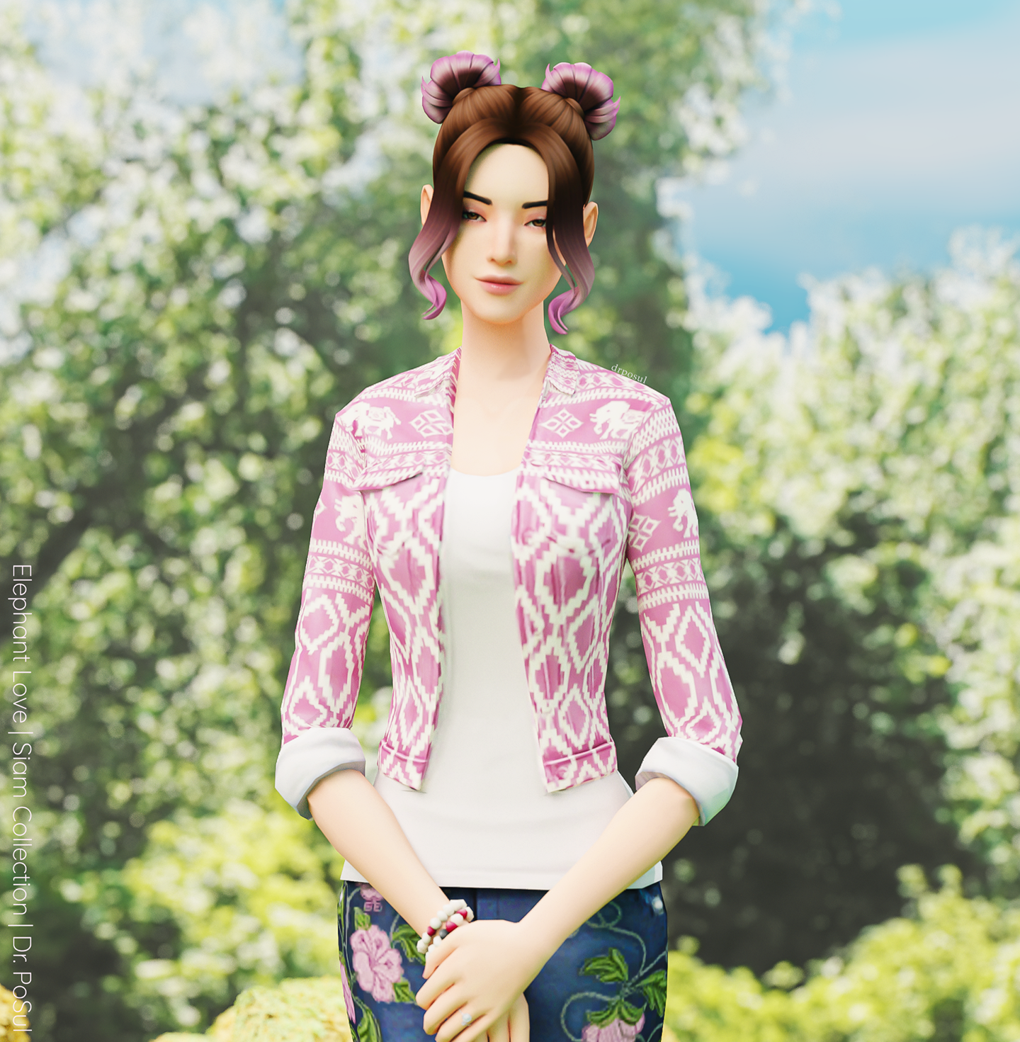 Siam Collection: Elephant Love - The Sims 4 Create a Sim - CurseForge