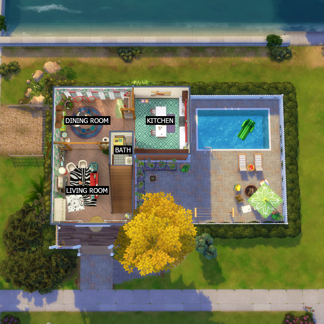 Bargain Bend Makeover | 104 Bargain Street - Gallery - The Sims 4 Rooms ...