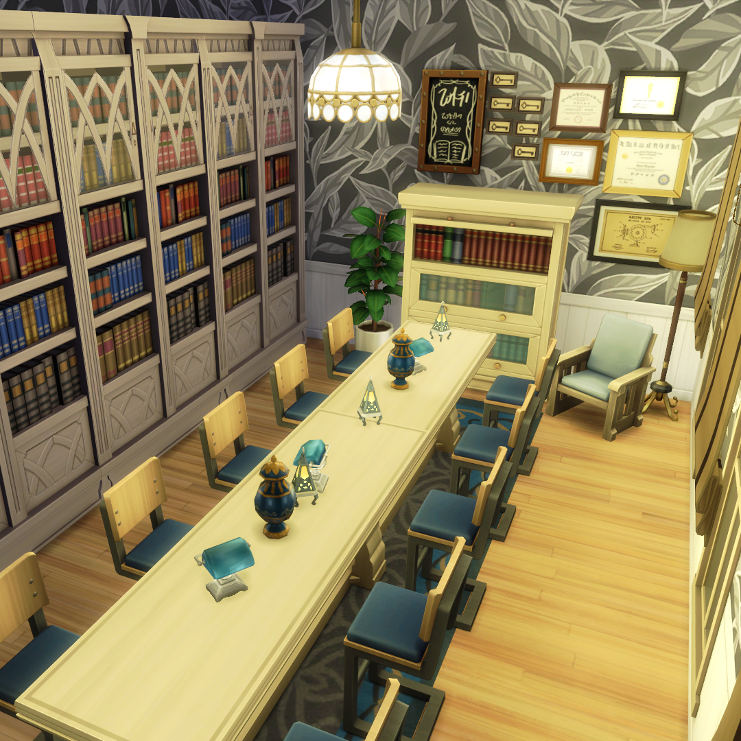 Willow Creek Archive Makeover - The Sims 4 Rooms / Lots - CurseForge
