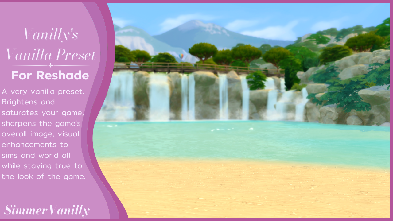 Vanilly's Vanilla Preset - The Sims 4 Mods - CurseForge