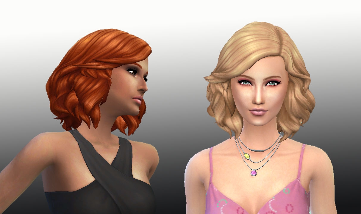 Medium Soft Wavy - The Sims 4 Create a Sim - CurseForge