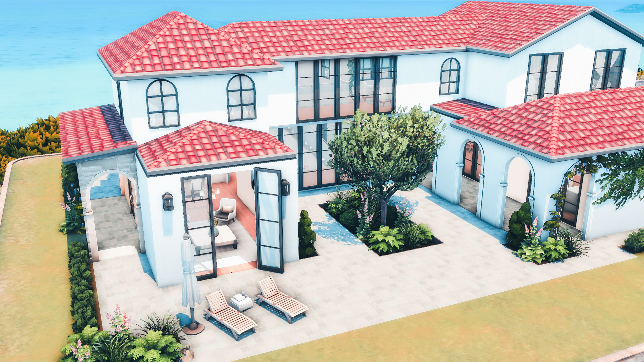 Mediterranean Villa - Gallery - The Sims 4 Rooms / Lots - CurseForge