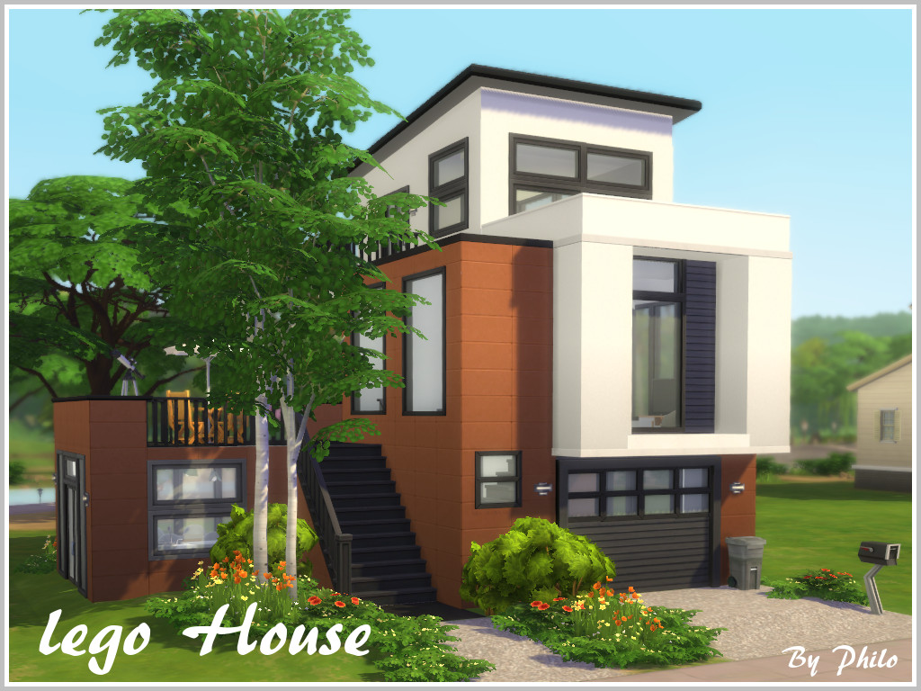 Lego House - The Sims 4 Rooms / Lots - CurseForge