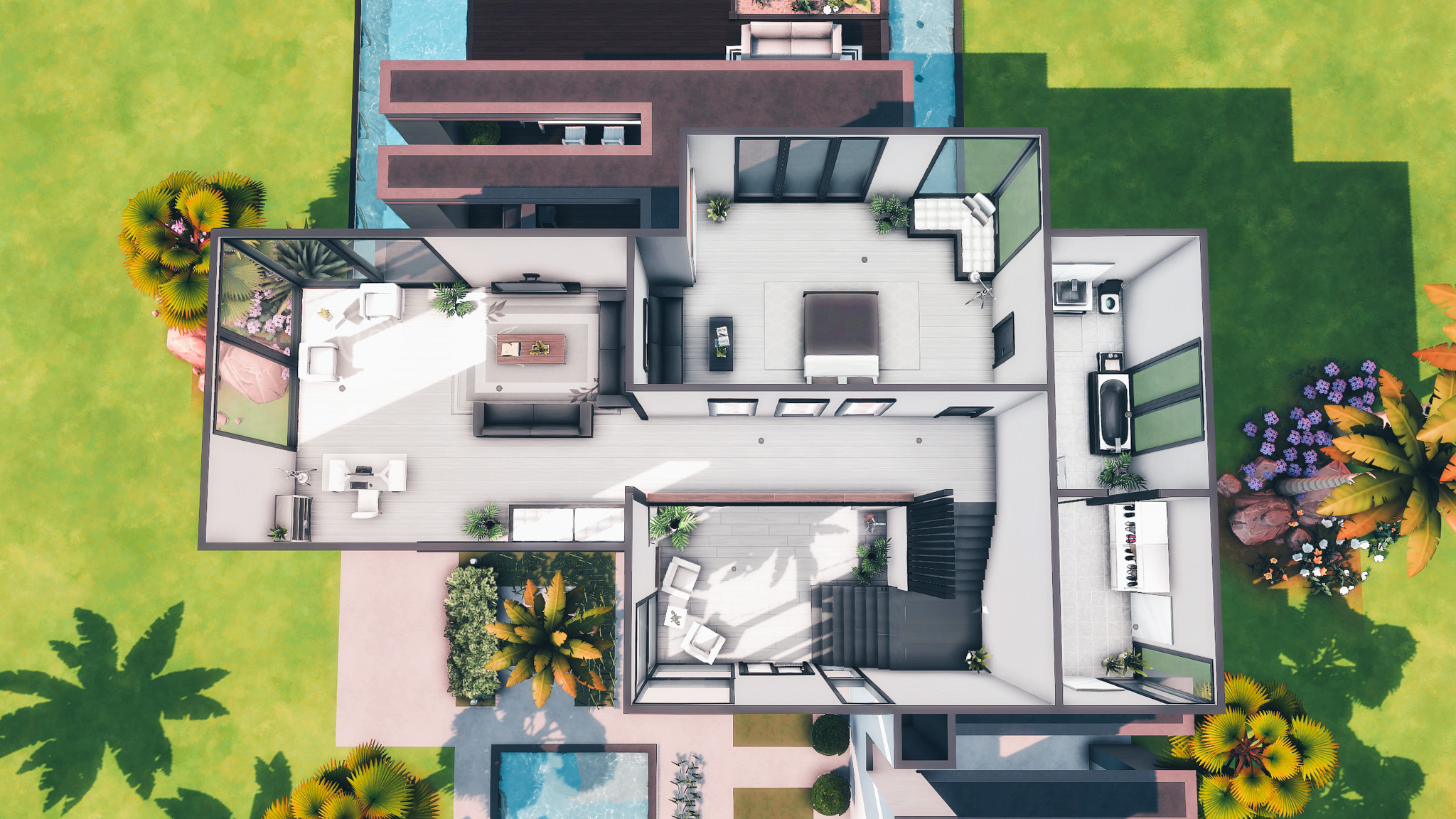 Base Game Modern - The Sims 4 Rooms / Lots - CurseForge