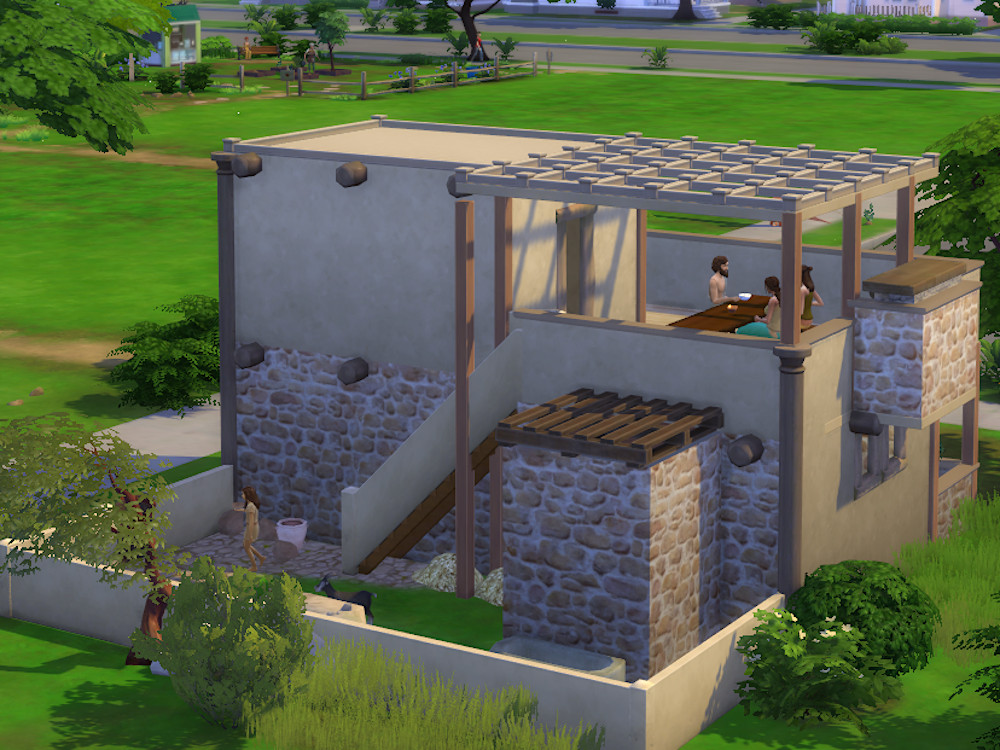 Gourniá House - The Sims 4 Rooms / Lots - CurseForge