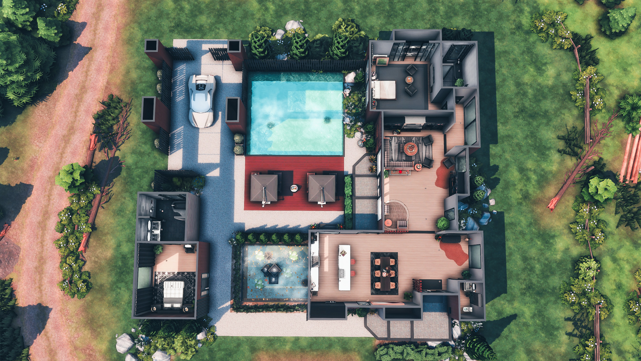 Forest House - The Sims 4 Rooms / Lots - CurseForge