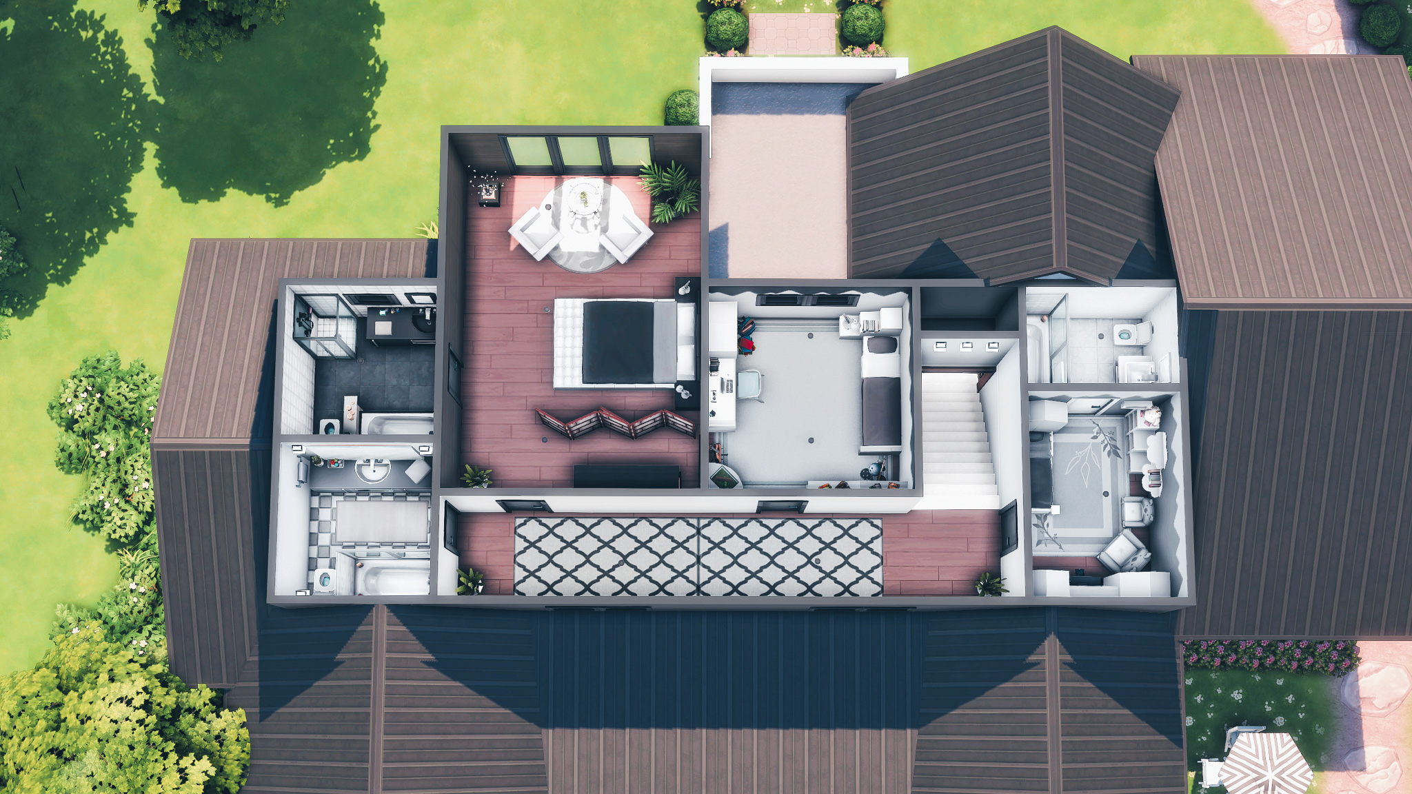 Base Game Family Home - The Sims 4 Rooms / Lots - CurseForge