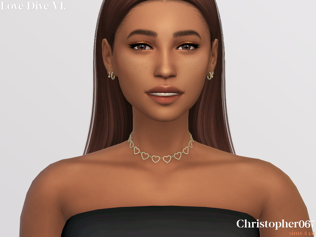 Love Dive Necklace - Version 1 - The Sims 4 Create a Sim - CurseForge