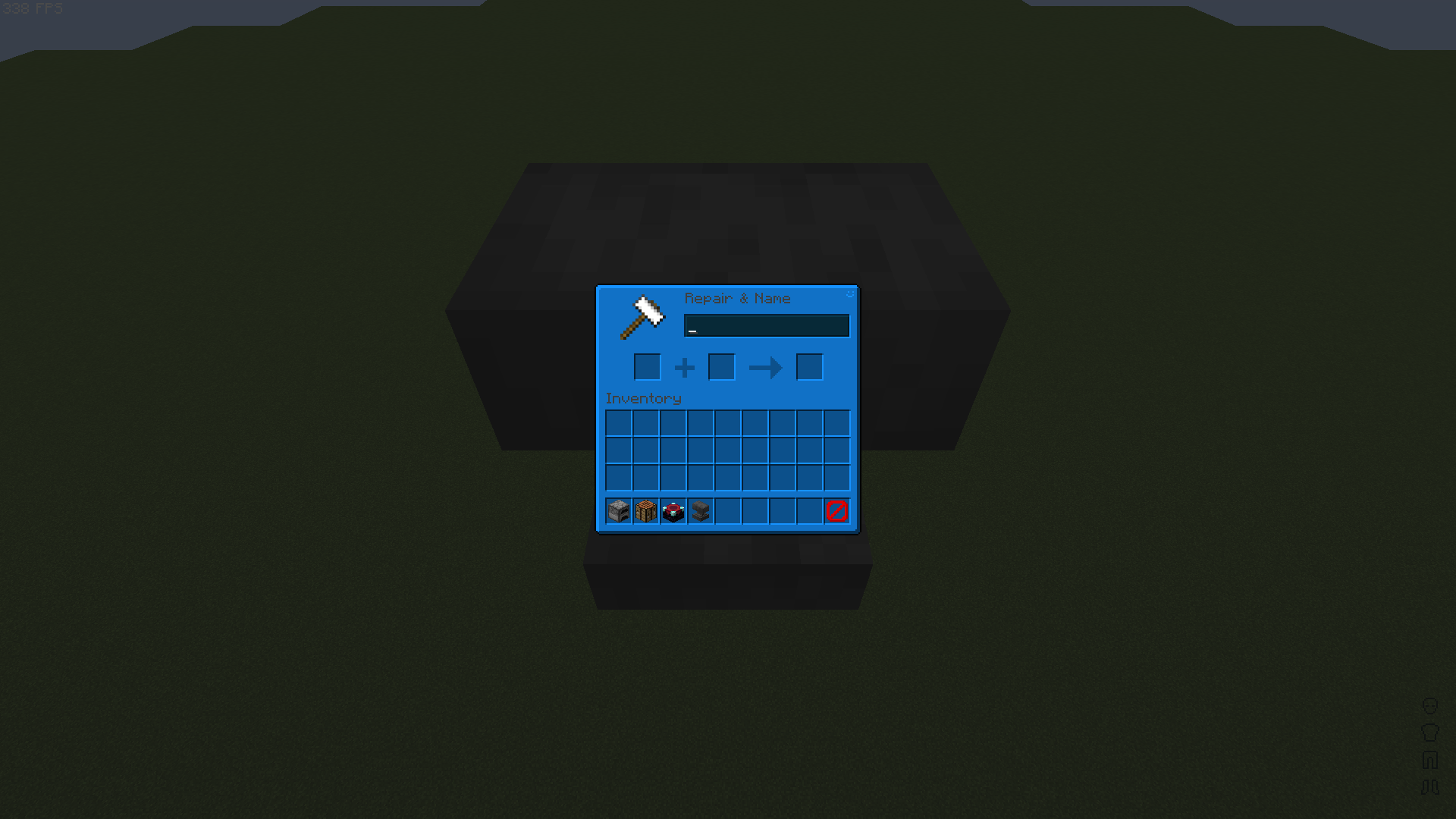 ElijahDoesMC's Blue GUI - Gallery - Minecraft Resource Packs - CurseForge