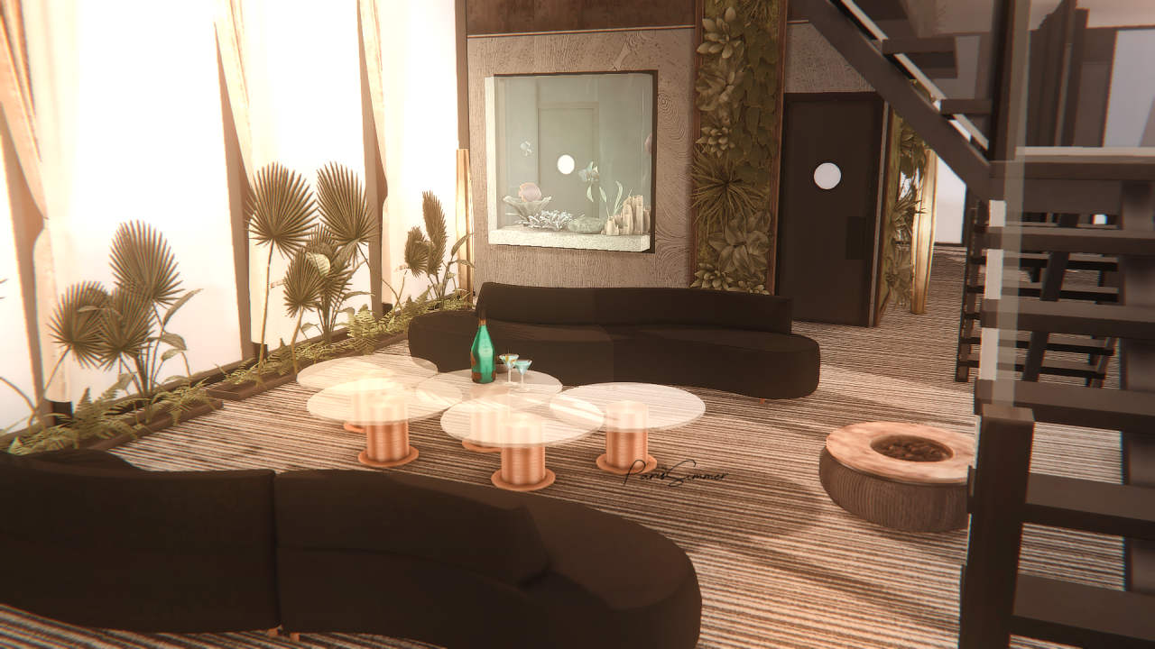 (ParisSimmer) - Le 23 Restaurant (CC) - The Sims 4 Rooms / Lots ...