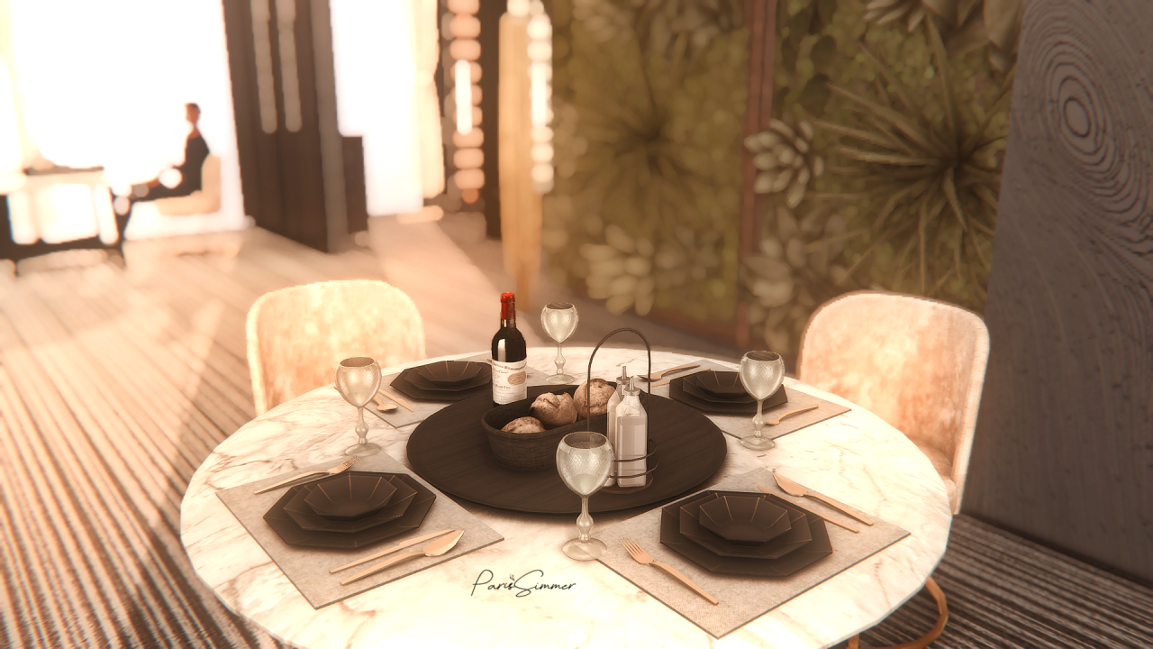 (ParisSimmer) - Le 23 Restaurant (CC) - The Sims 4 Rooms / Lots ...