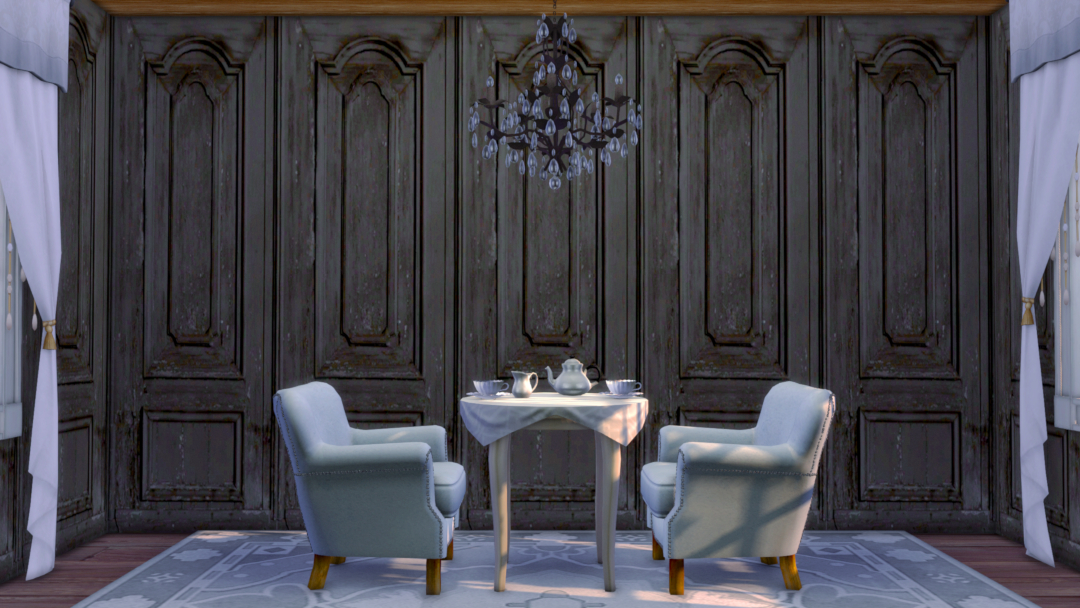 Rustic wooden panel wall by pocci - The Sims 4 Build / Buy - CurseForge