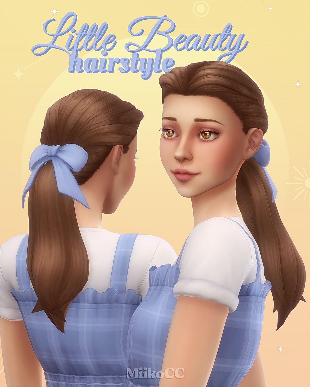 Little Beauty hairstyle - Screenshots - The Sims 4 Create a Sim ...