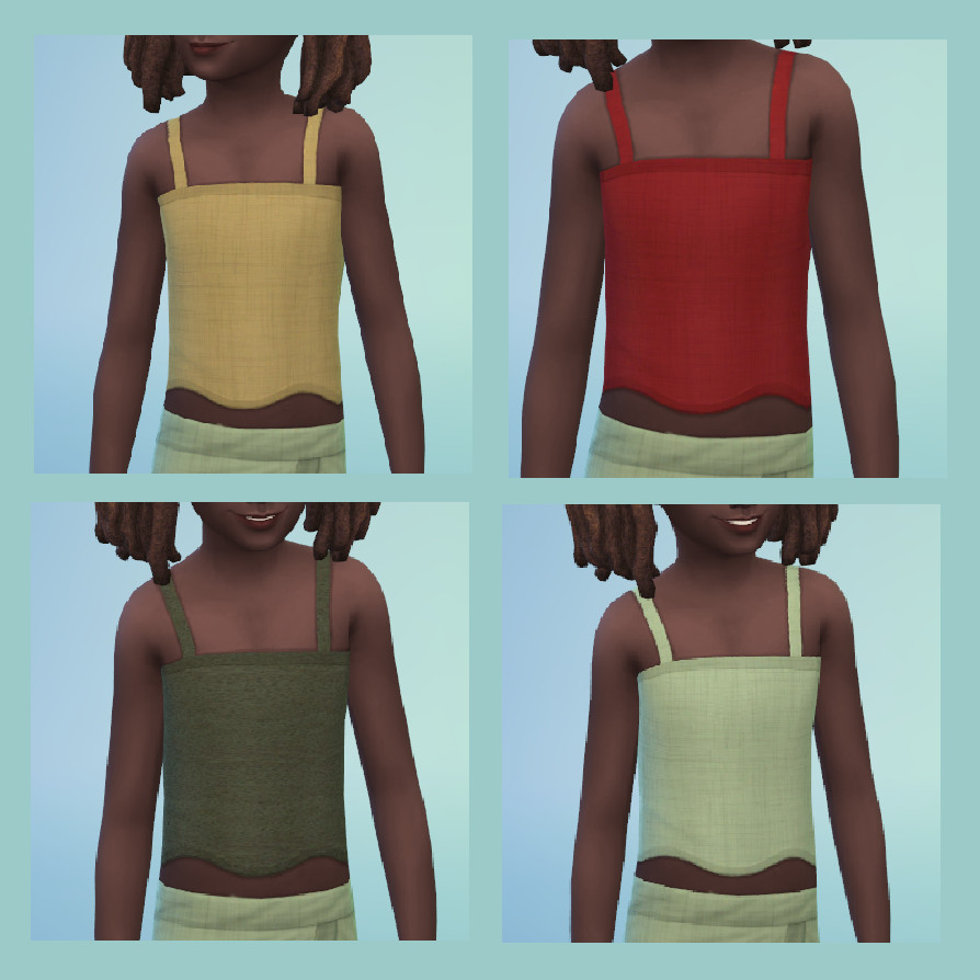 Efrosyni Child undershirt - Gallery - The Sims 4 Create a Sim - CurseForge
