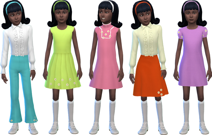 Daisy Collection - The Sims 4 Create a Sim - CurseForge