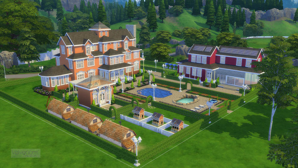Big Farm for Familylovers CC - The Sims 4 Rooms / Lots - CurseForge
