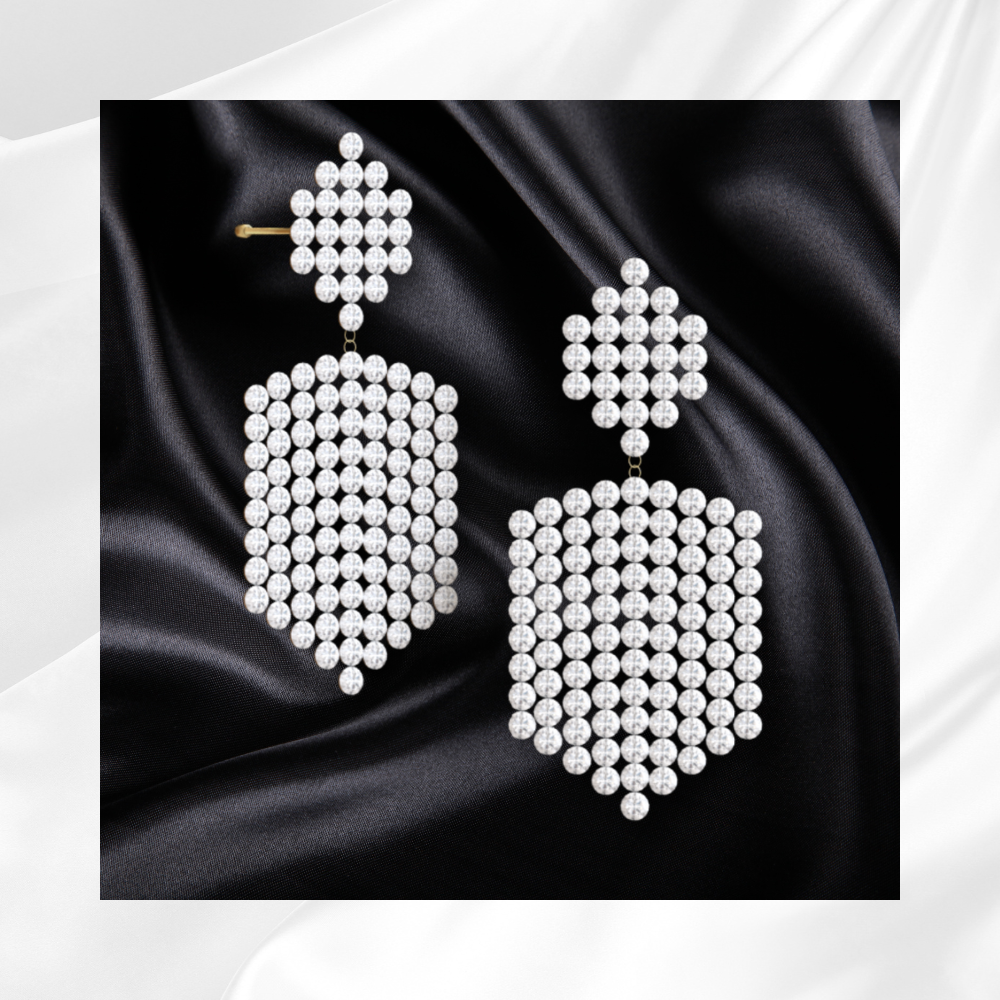 Diamond Statement Earrings - The Sims 4 Create a Sim - CurseForge