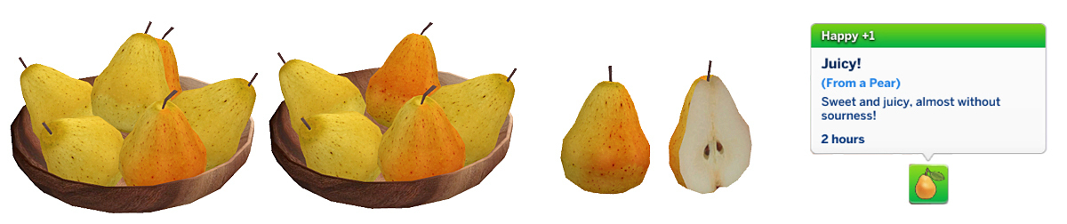 Pears, Peaches, Apricots and Plums - The Sims 4 Mods - CurseForge