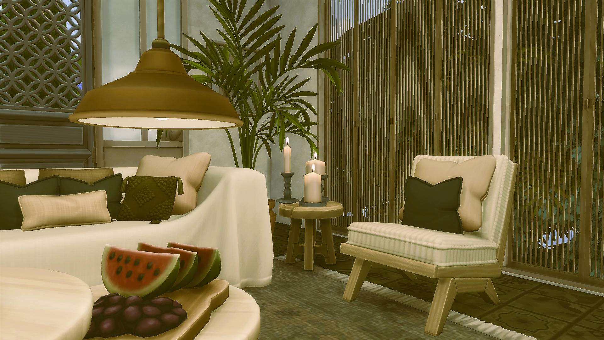 Mediterranean Style Sunroom - Gallery - The Sims 4 Rooms / Lots ...