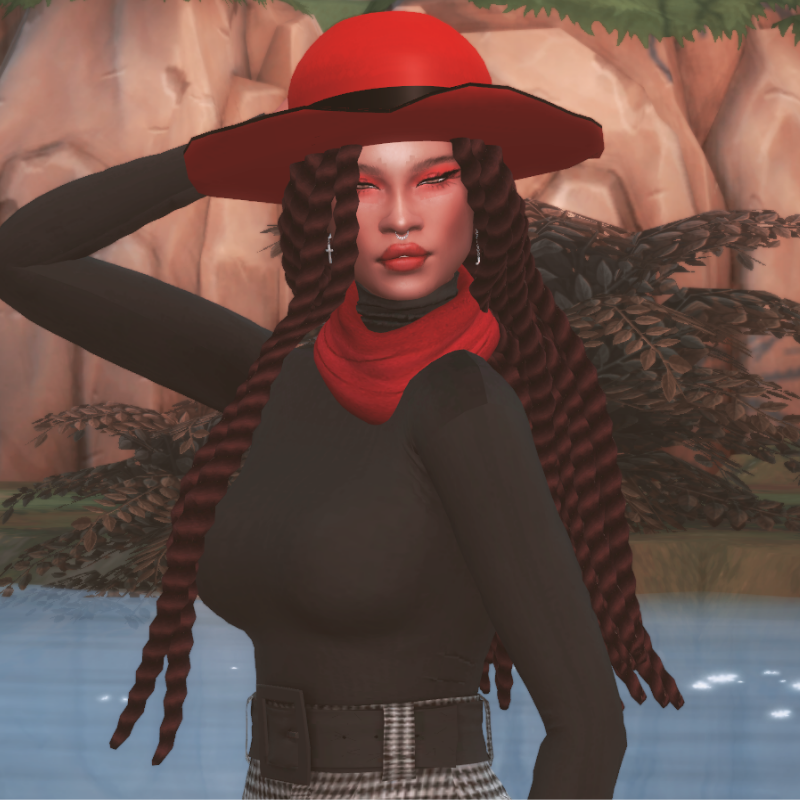 FatalRoseCreations SunHat - The Sims 4 Create a Sim - CurseForge