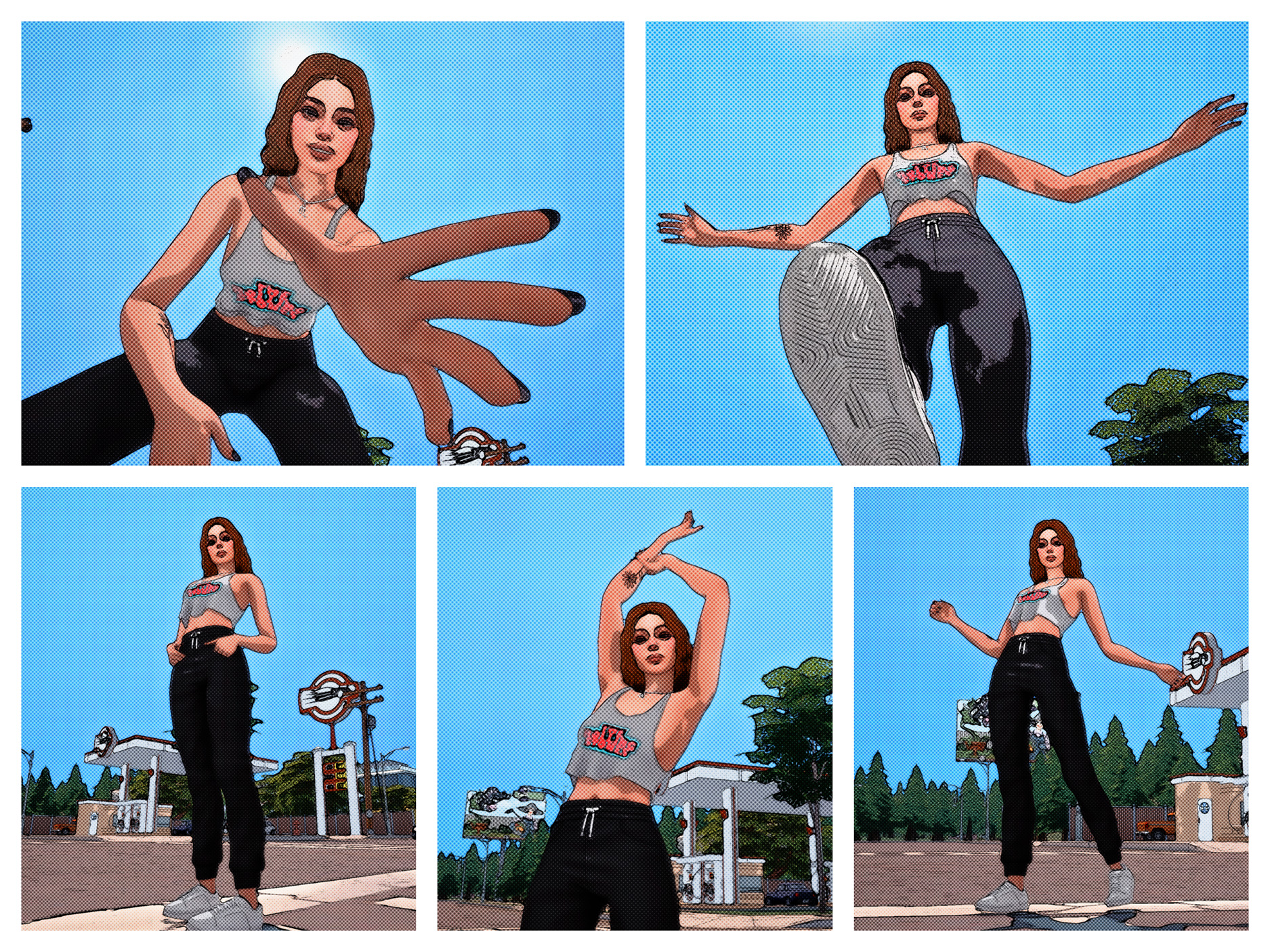 Posing with The Sky - The Sims 4 Mods - CurseForge