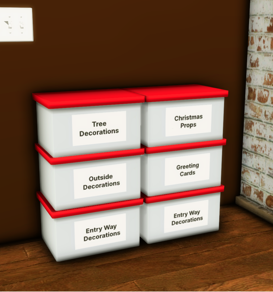 Christmas Storage Boxes - The Sims 4 Build / Buy - CurseForge