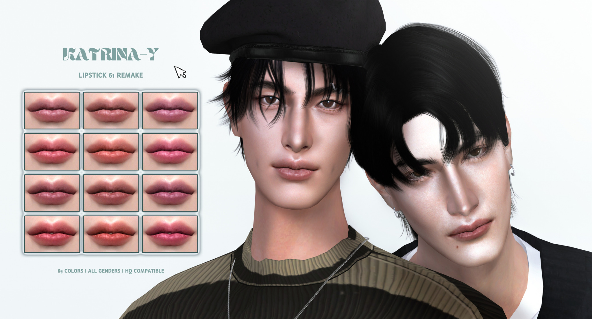 Lip Aesthetics Set Remake version - Gallery - The Sims 4 Create a Sim ...
