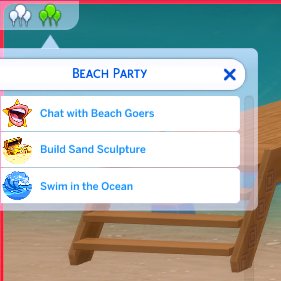 Beach Party Social Event - The Sims 4 Mods - CurseForge