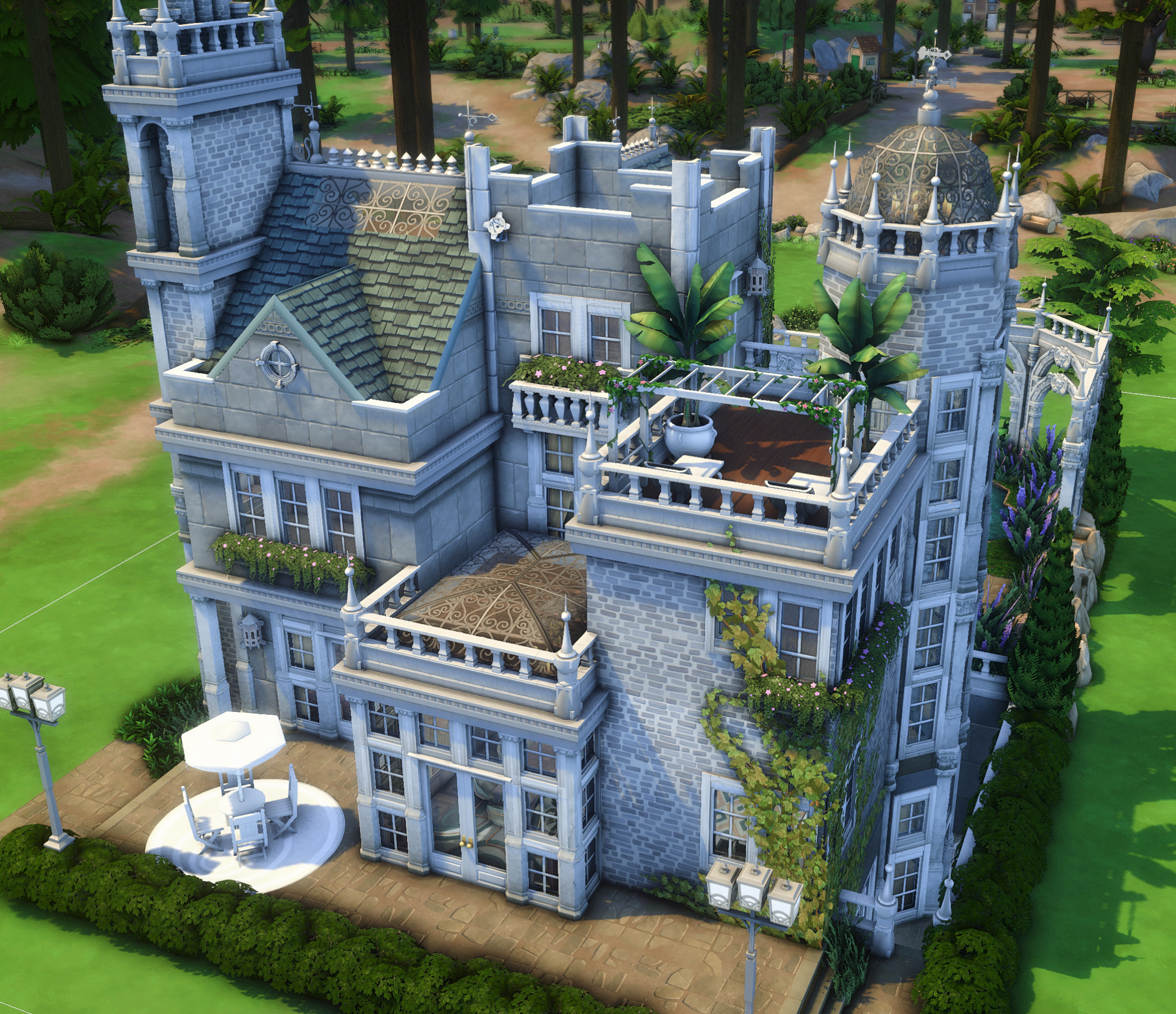 Downtown Abby by QubeDesign - The Sims 4 Rooms / Lots - CurseForge