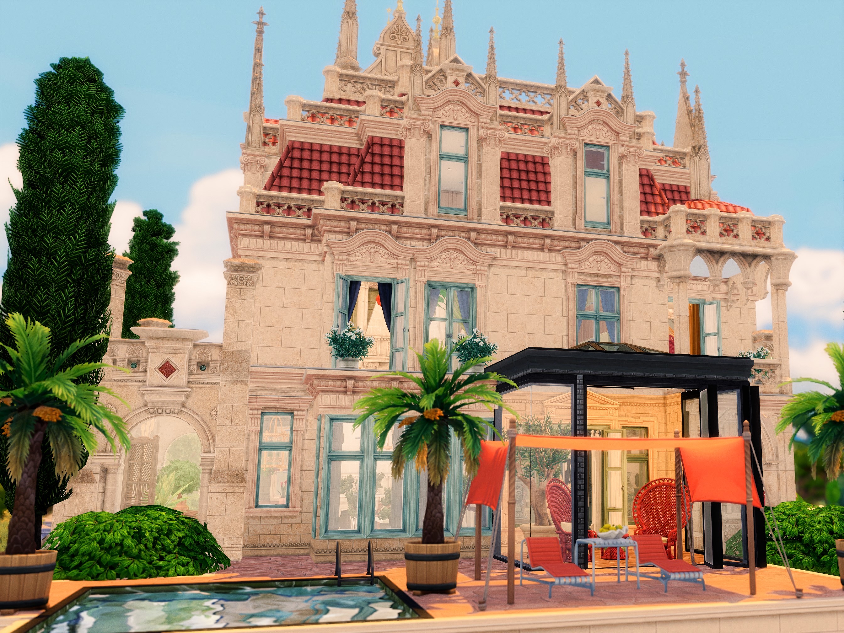 The Newport by QubeDesign - The Sims 4 Rooms / Lots - CurseForge