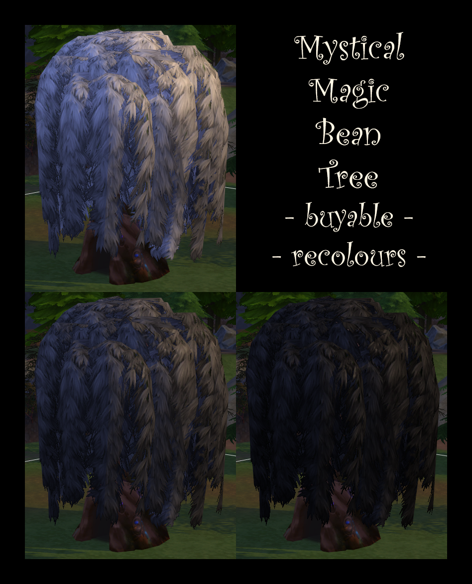 Mystical Magic Bean Tree - Made Buyable with Recolours - The Sims 4 ...