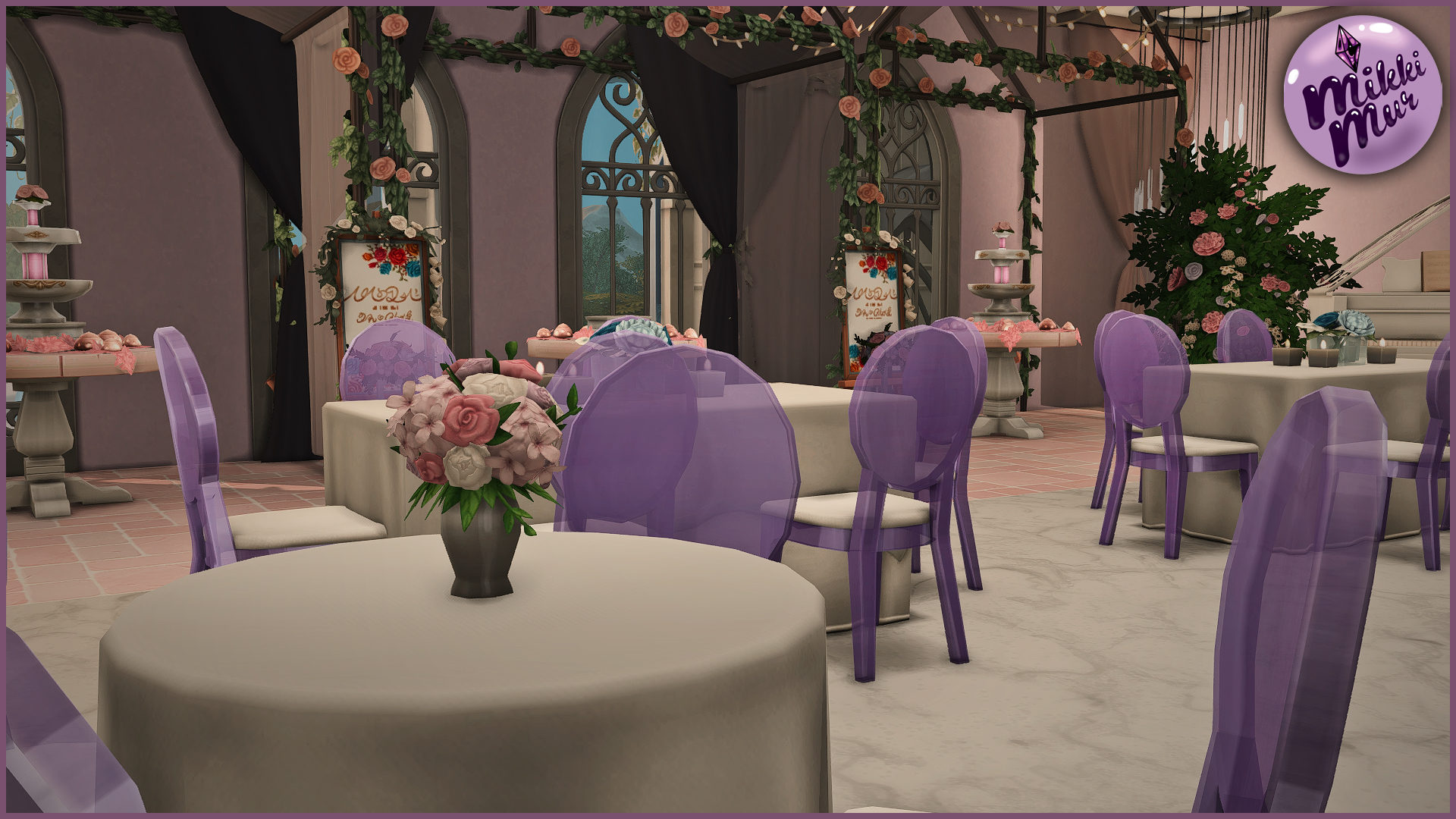 Tartosa Wedding Venue No CC - The Sims 4 Rooms / Lots - CurseForge