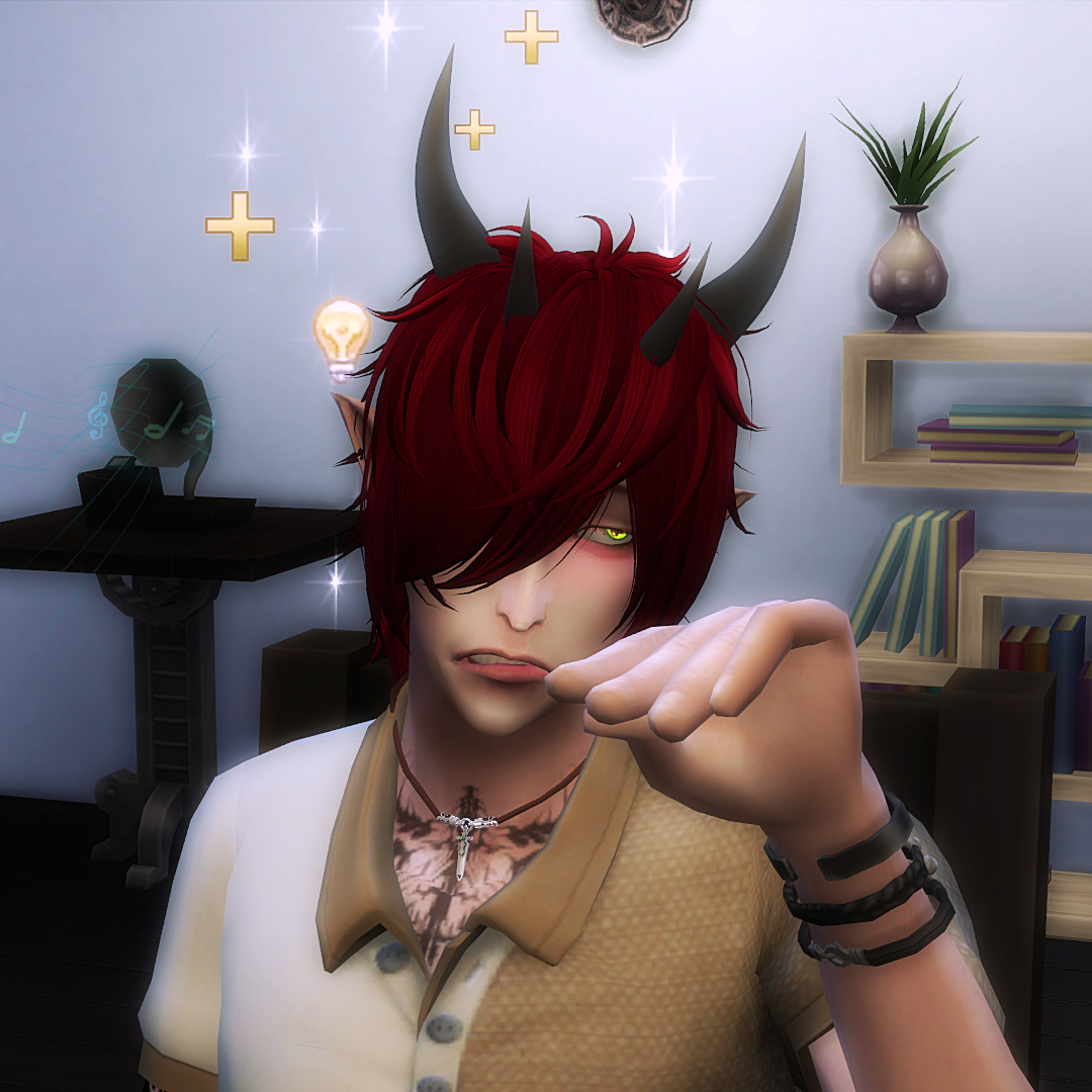 Horns - Dragon 01 - The Sims 4 Create a Sim - CurseForge